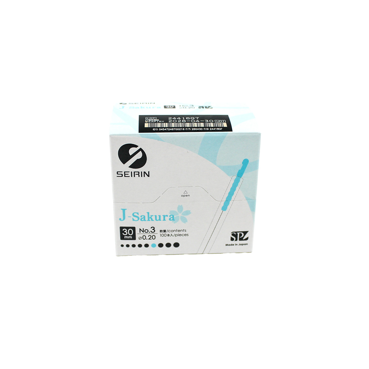 Seirin 30mmX.20mm 100/pkg – Eastern Currents