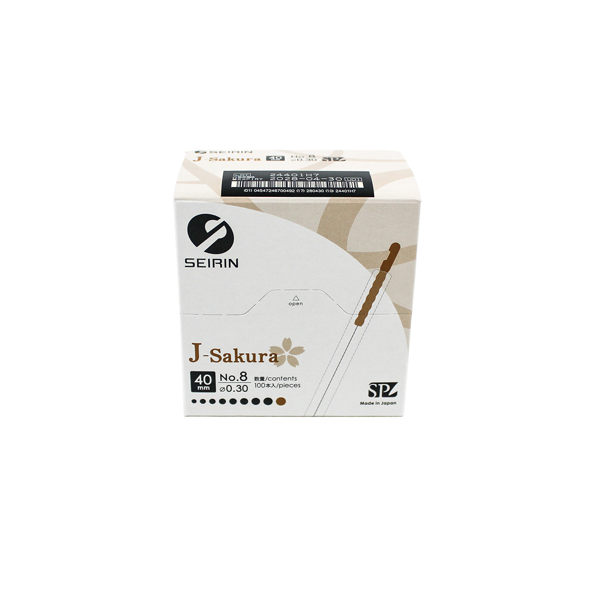Seirin 40mmX.30mm 100/pkg – Eastern Currents